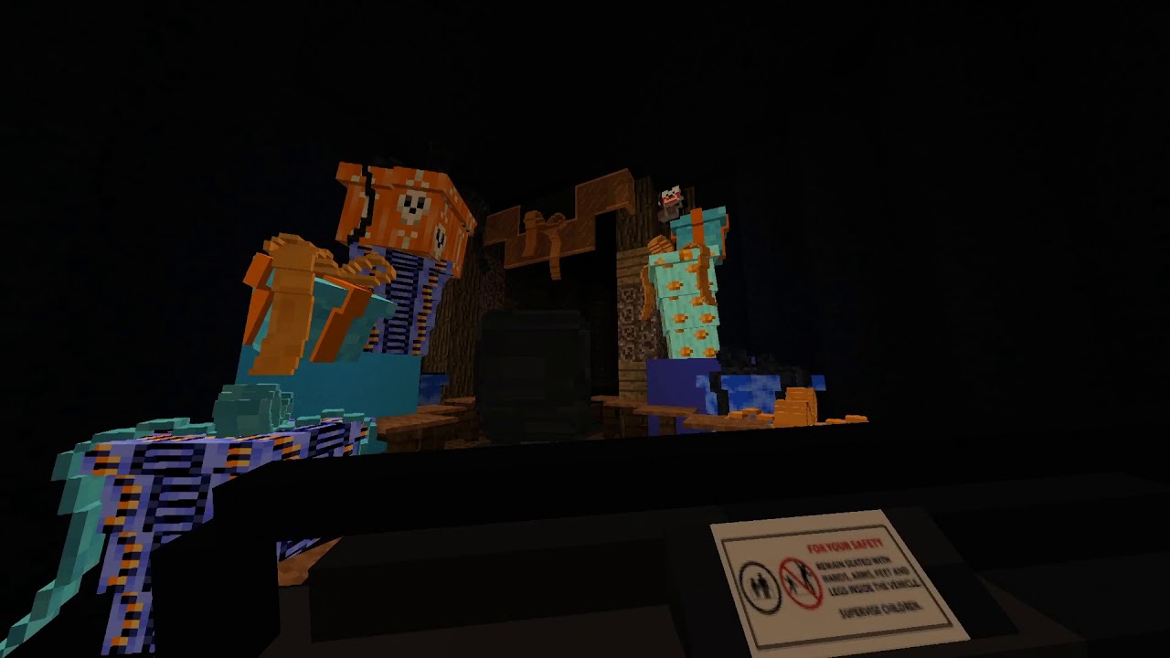 Haunted Mansion In Minecraft, Full preshow audio and ride audio - YouTube