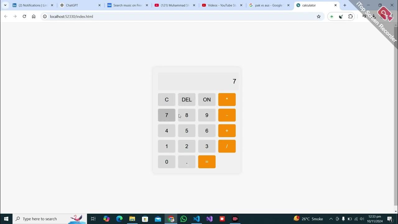 Assignement No 5 || Simple Calculator || Built In Functions - YouTube