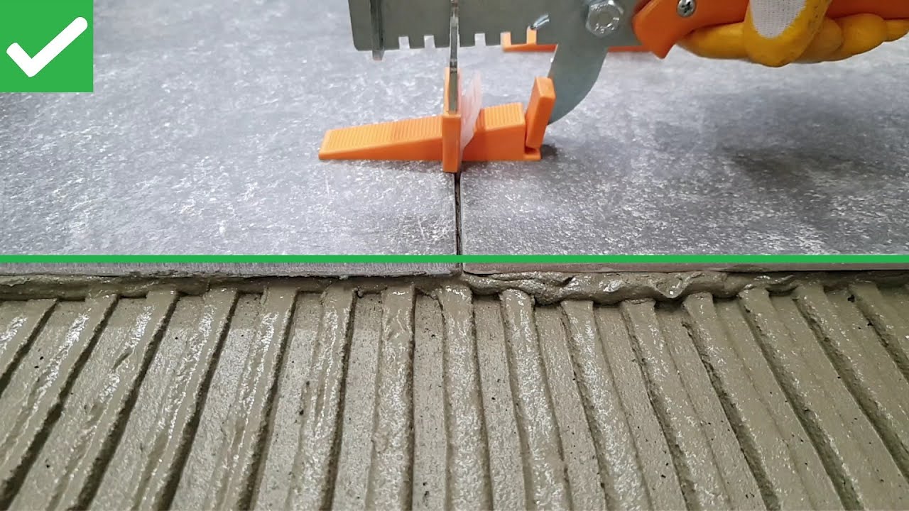 Fixfine - Tegel Levelling Systeem - Altijd een vlakke vloer - Hoe ...