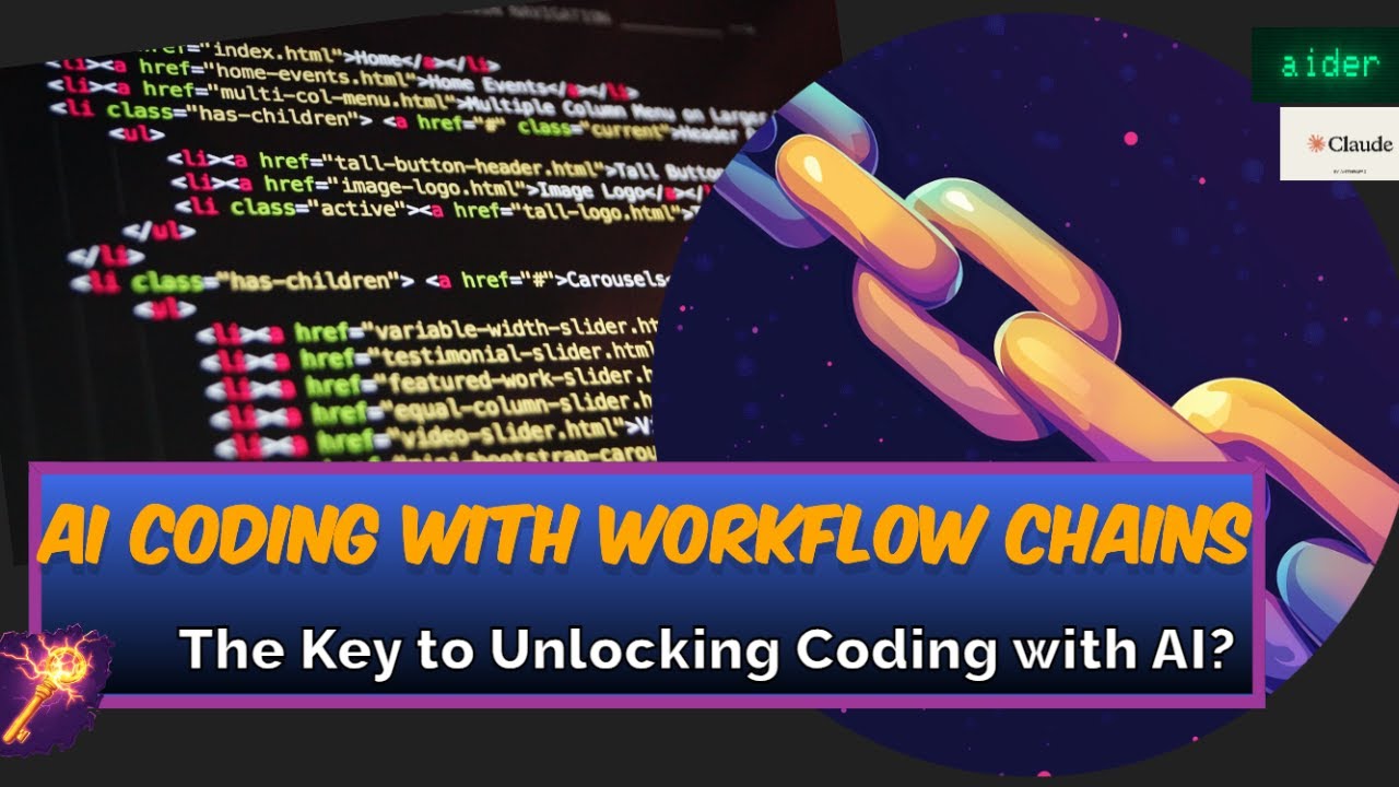 Unlock AI Coding with Workflow-Driven, Tuned Prompt Chains 🔑 - YouTube