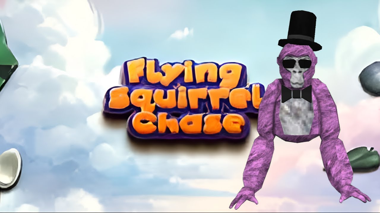 Playing Flying Squirrel Chase - YouTube