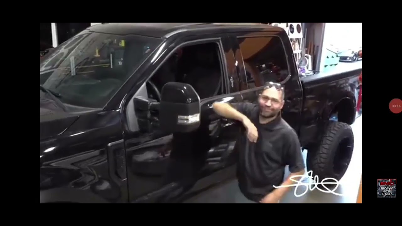 Protected by VIPER! Ford F250 Alarm Install DS4+ Bluetooth Siren, 2 Way ...