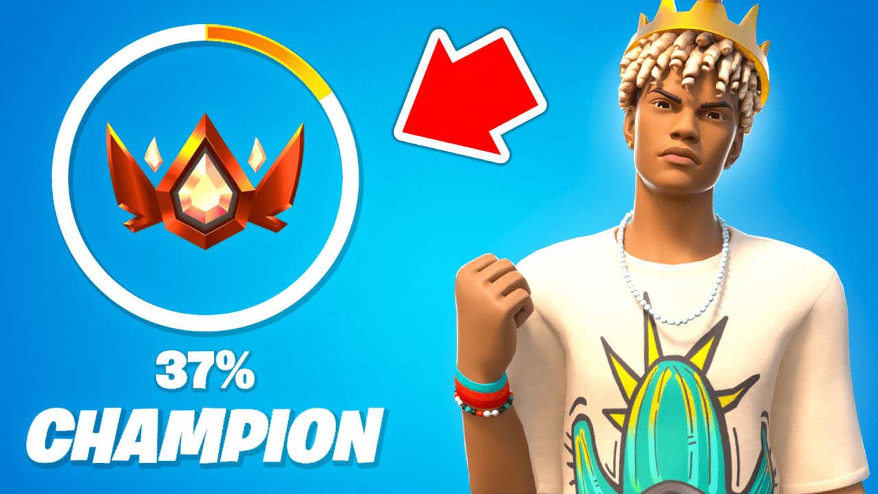 JE PASSE ENFIN CHAMPION sur FORTNITE !😍 - YouTube