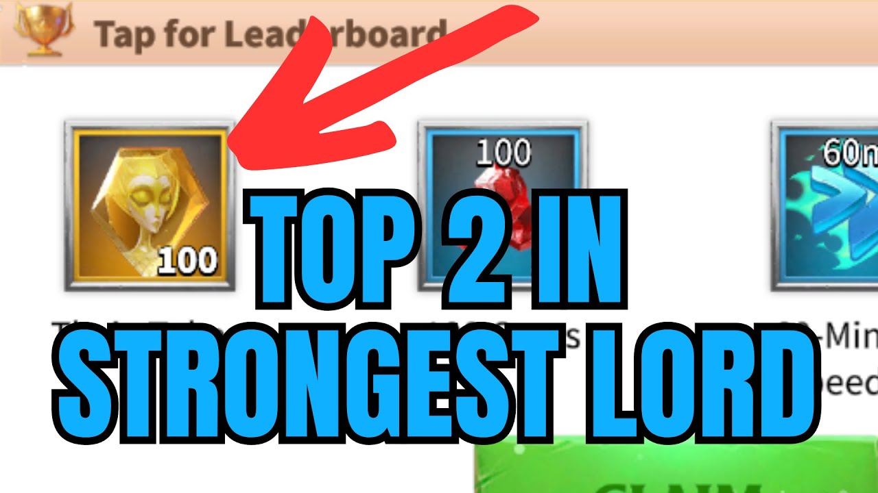 BIG PUSH FOR TOP 2 IN STRONGEST LORD EVENT | Call of Dragons - YouTube