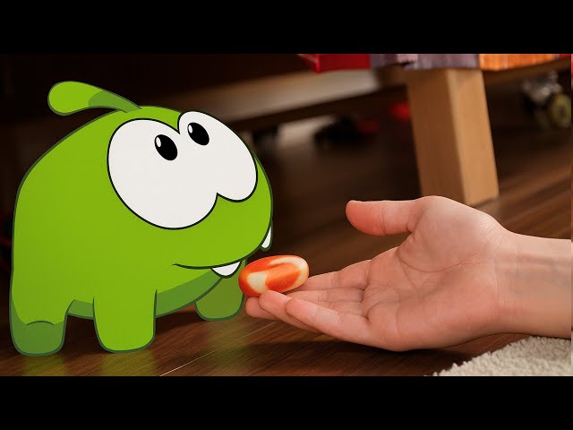 Learning Colours with Om Nom 🟢 Cute Cartoons for Kids - Videos For Kids