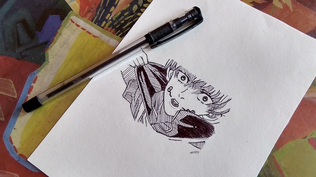 How To Draw TOGE INUMAKI Step by Step - Jujutsu Kaisen (呪術廻戦) - YouTube