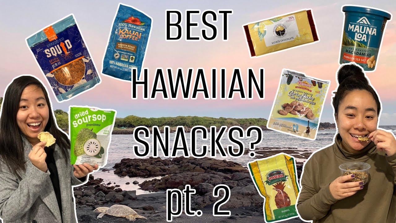 The BEST Hawaiian Snacks to Take Home as Souvenirs PT. 2 - YouTube