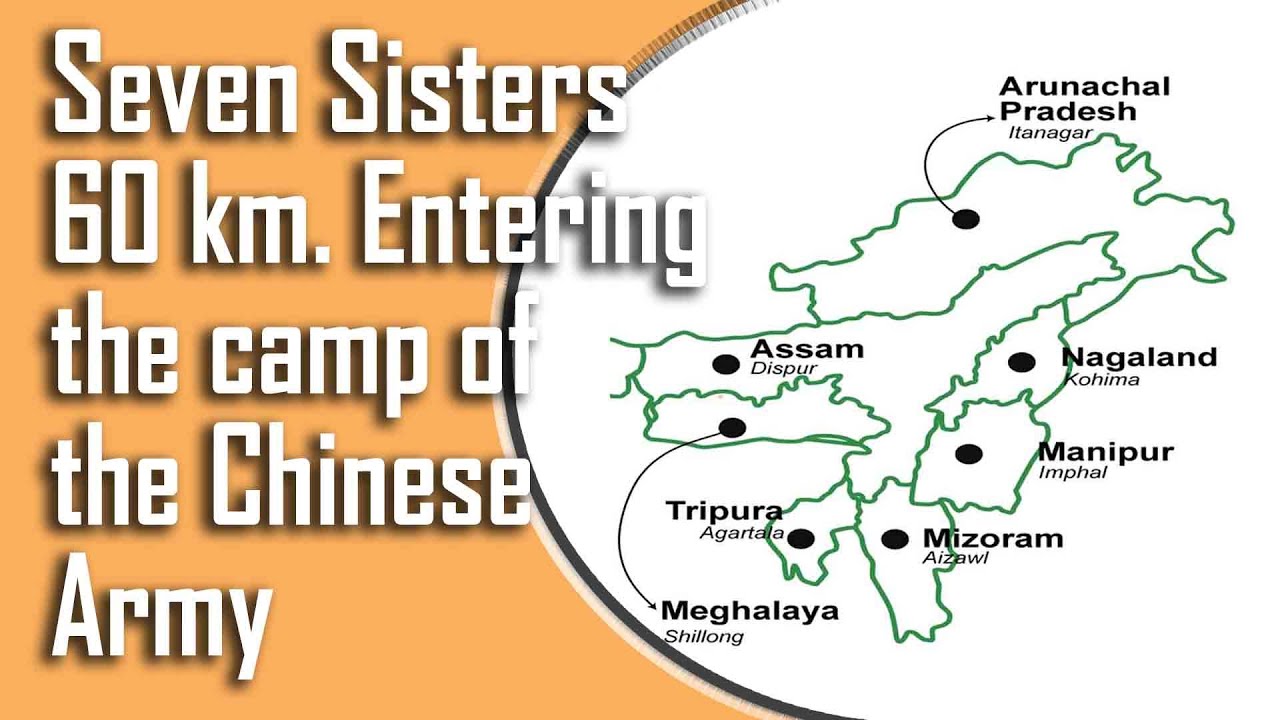 Seven Sisters 60 km entering the camp of the Chinese Army | Clmxn News ...