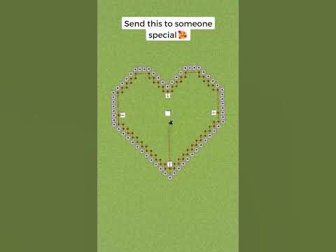 Firework Heart for Someone Special🥰 #shorts #minecraft - YouTube