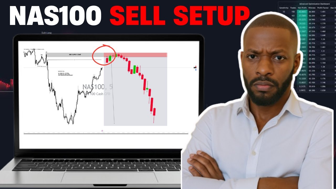 🔥 NAS100 Sell Setup Using Advanced Quasimodo Strategy - YouTube