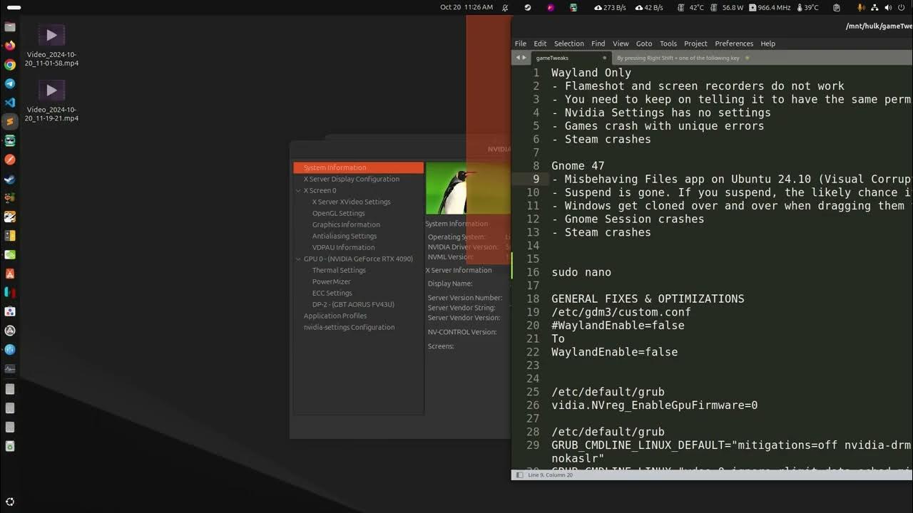 Ubuntu Gaming Optimization Guide - YouTube