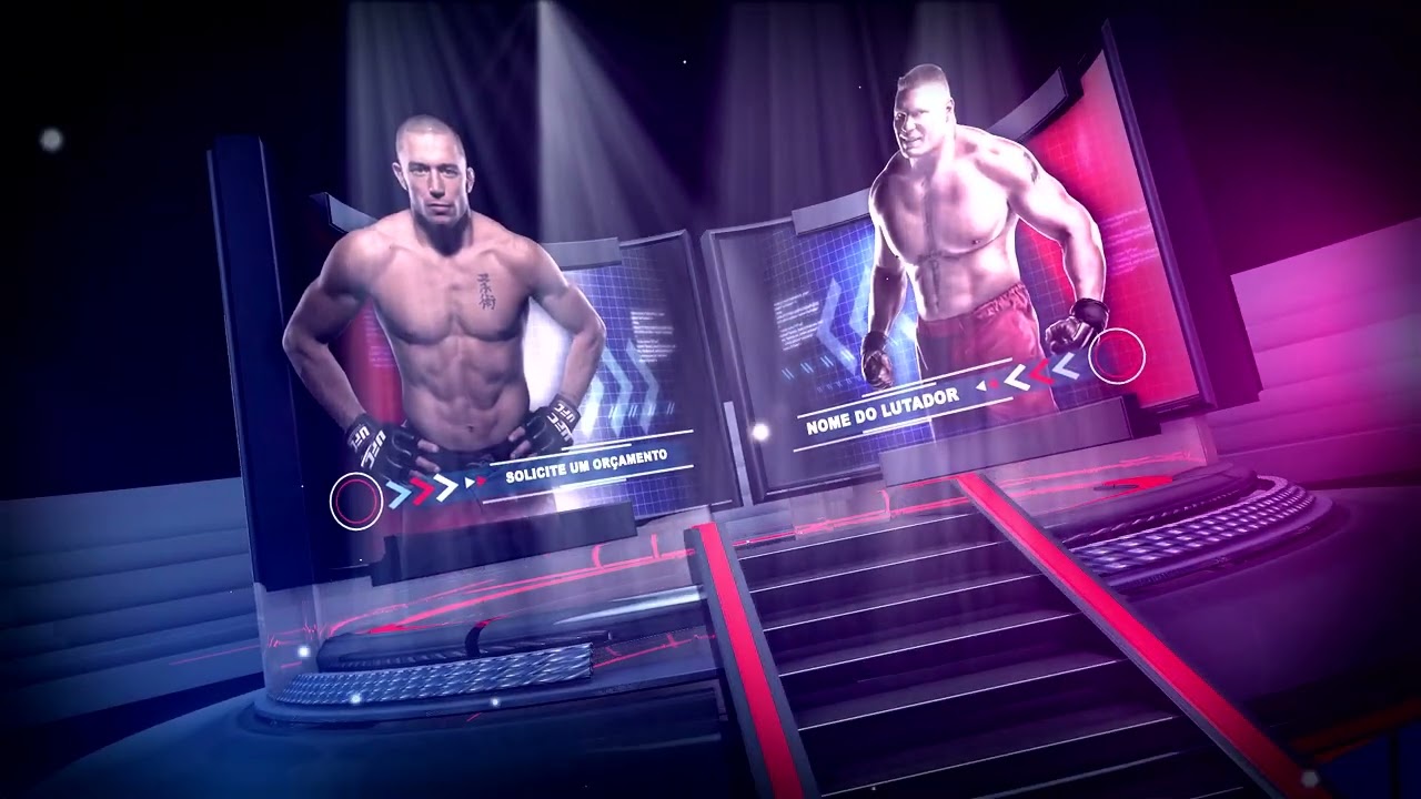 INTRO BOXE - Element 3D Adobe After Effects - Fight Night Broadcast - Boxing Opener, Ultimate ...