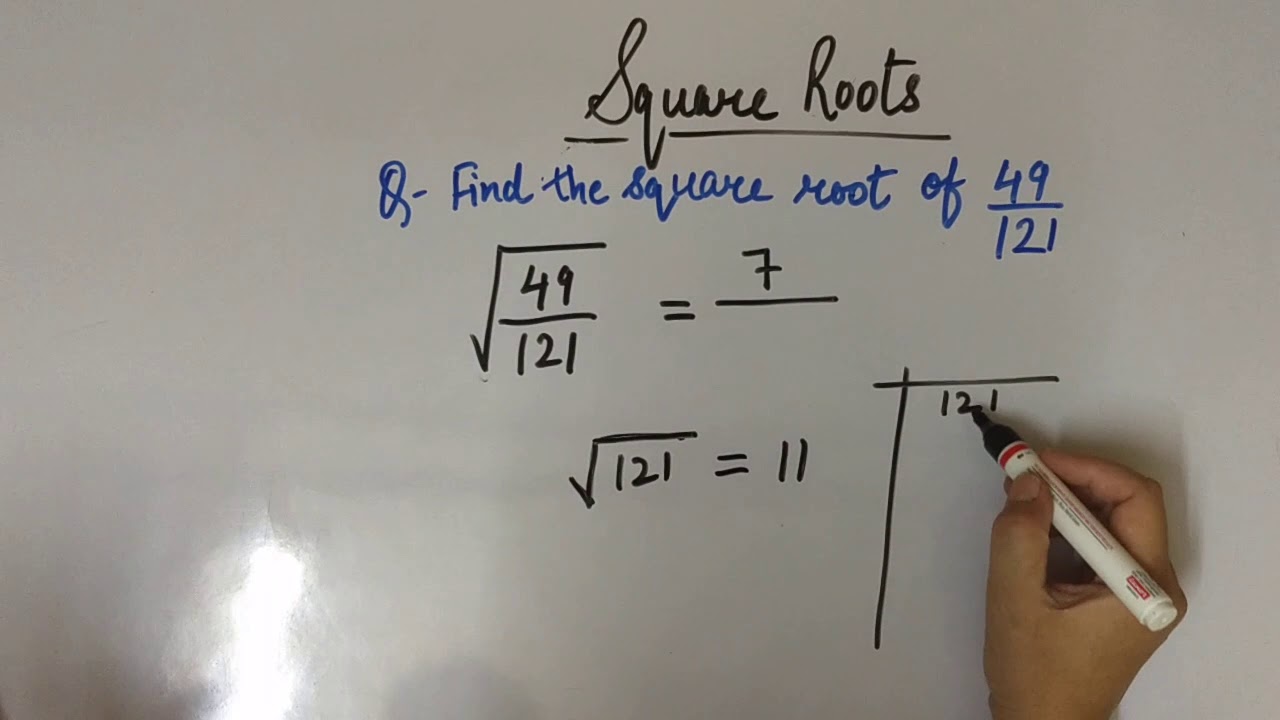 Square Root Of Value In Fractions Class 8 YouTube