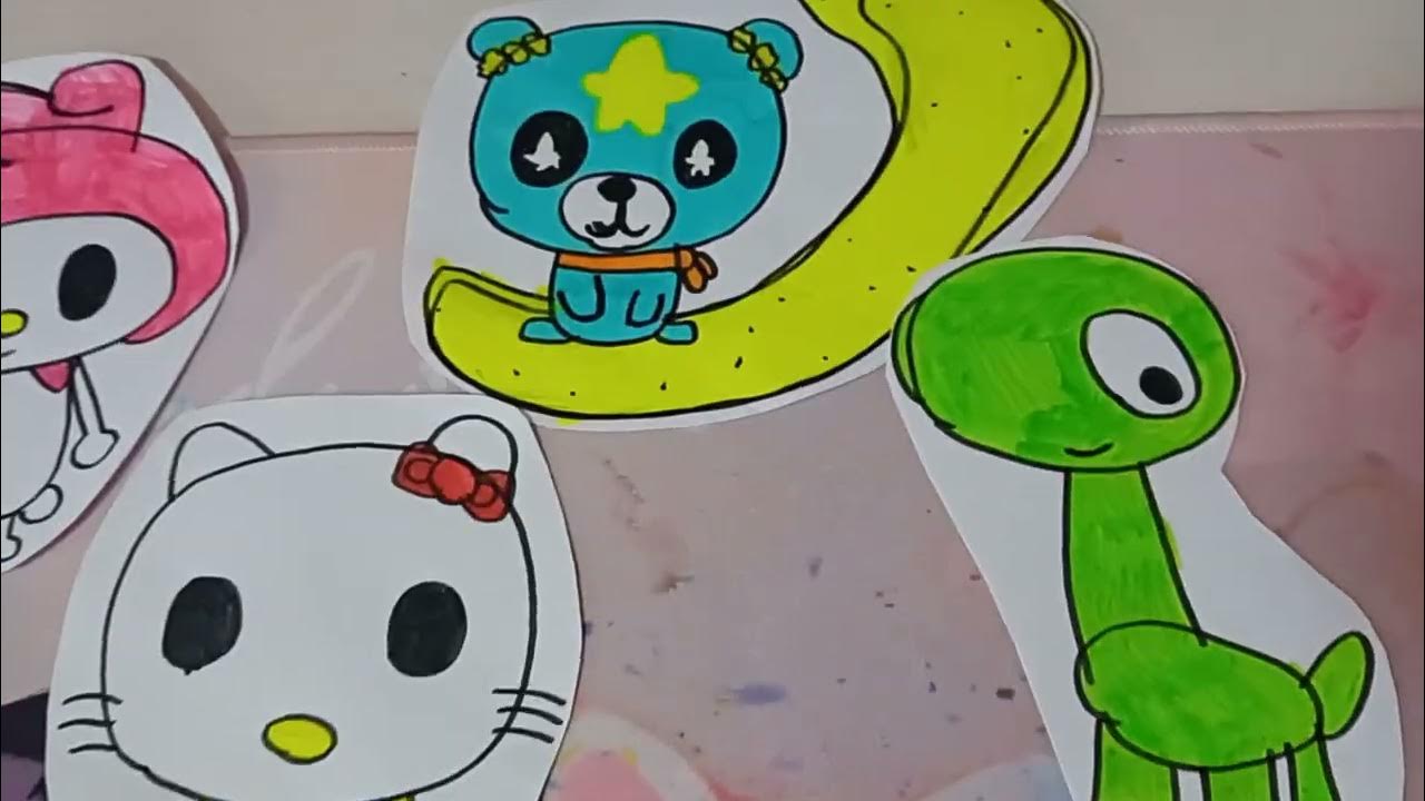 Hello Kitty и её друзья 7 серия концерт банды динозавров - YouTube