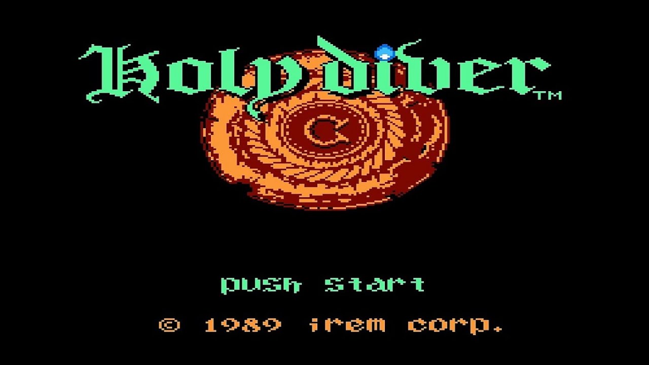 Holy Diver Прохождение (NES, Famicom, Dendy) RETRO STREAM - YouTube