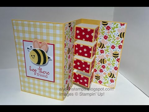 Building Blocks Card Stamping Tutorial Technique Tuesday - YouTube