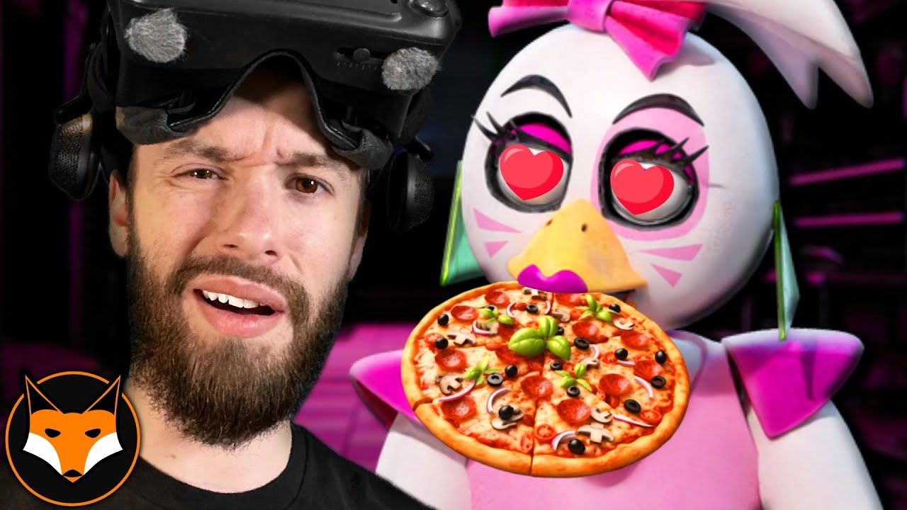 WHY IS SHE OBSESSED WITH PIZZA - FNAF Help Wanted 2 - Part 2 - YouTube