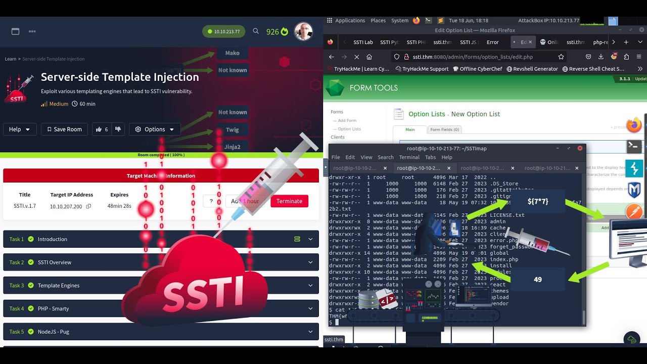 👑 👑 Server Side Template Injection Tryhackme A Deep Dive Into Exploiting Smarty Pug Jinja2 👑 1319