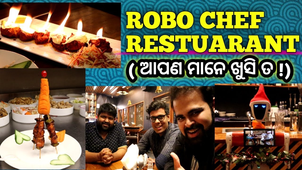 Bubaneswar's First Robo Theme Resturant,. | ROBO CHEF| #BHUBANESWAR # ...