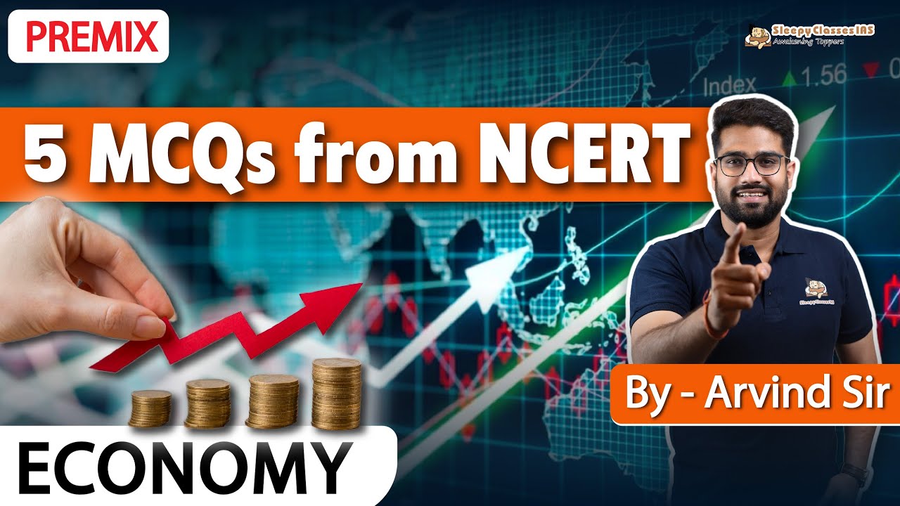 5 ECONOMY MCQs from NCERTs - YouTube