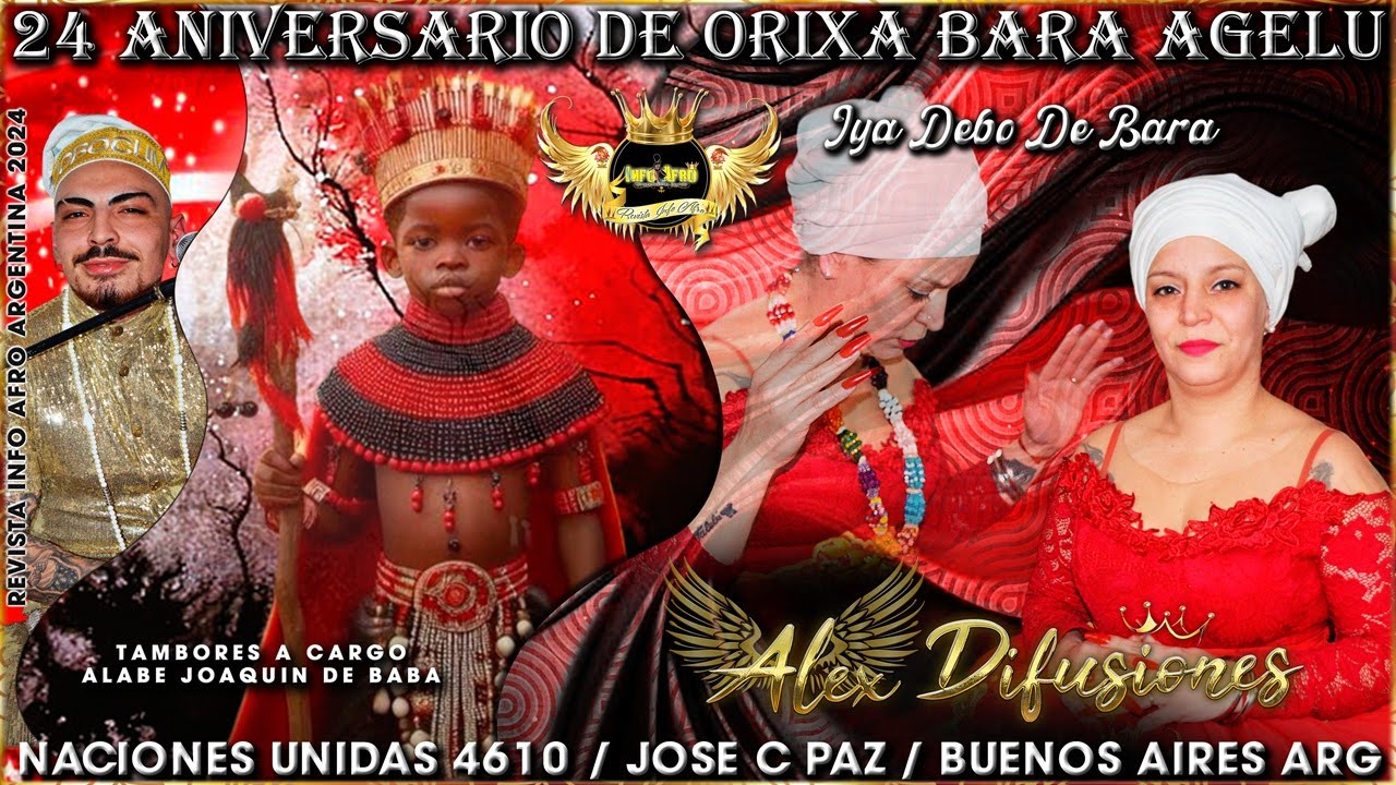 24 Aniversario De Orixa Bara Agelu - Iya Debo De Bara (Ale Difusiones ...