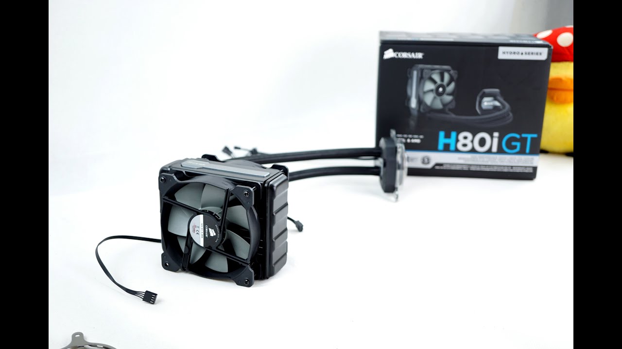 120mm 厚排設計、高容積高效能 Corsair H80i GT 一體式水冷 - YouTube
