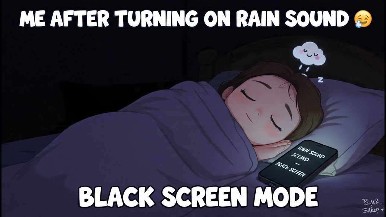 Binaural Thunder & Rain Sounds for Perfect Sleep (Hi-Res Audio, Black ...