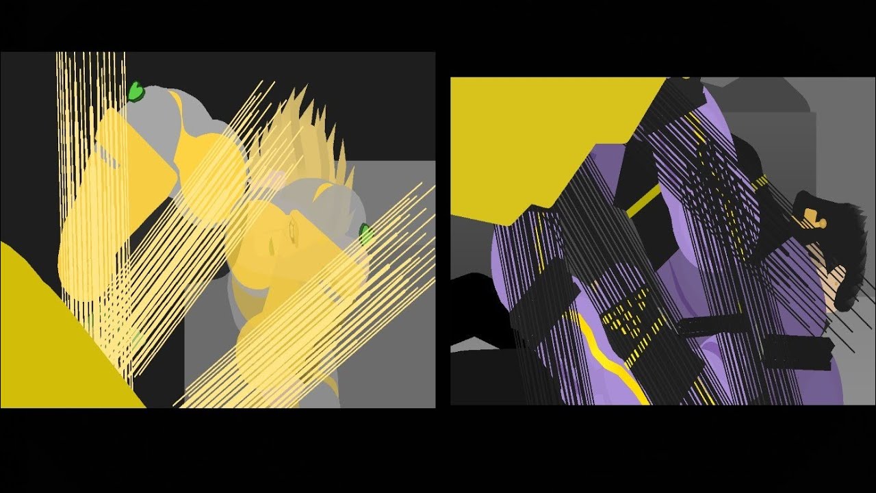 JoJo Road roller animation DIO VS JOTARO (Stick Nodes) - YouTube