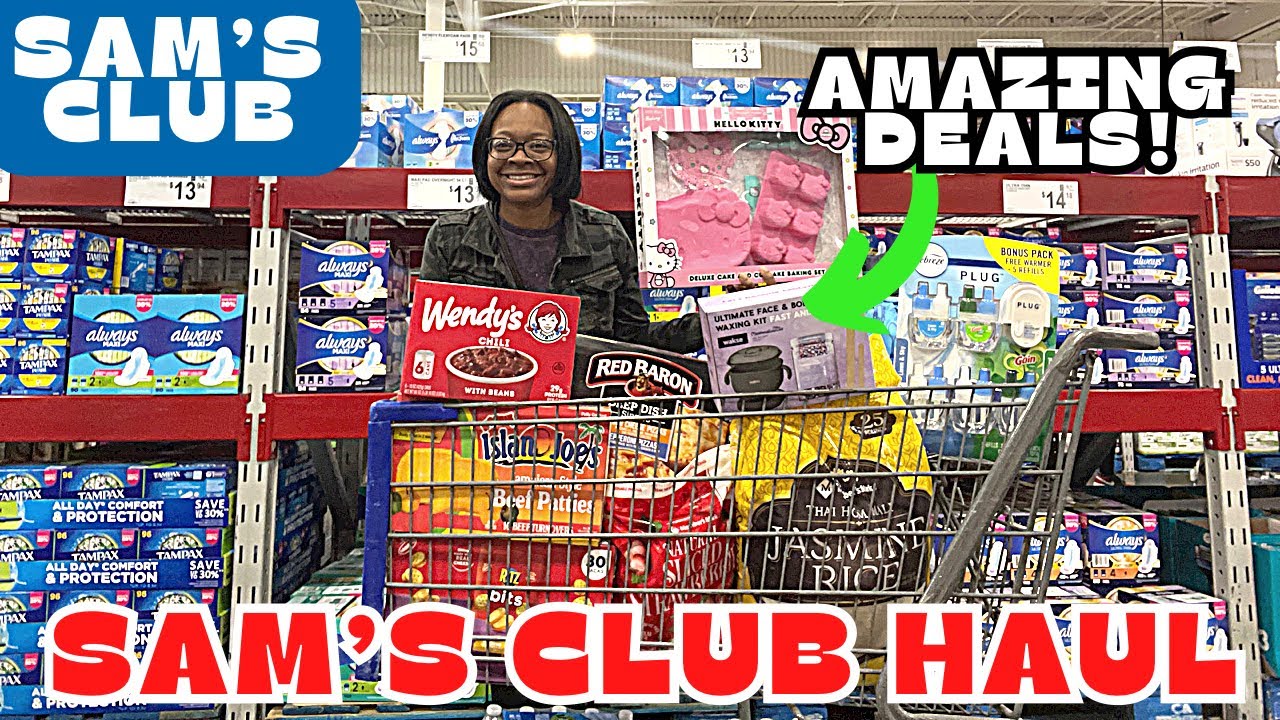 Sam’s Club Shopping Haul | Amazing Grocery Deals & Clearance Finds ...
