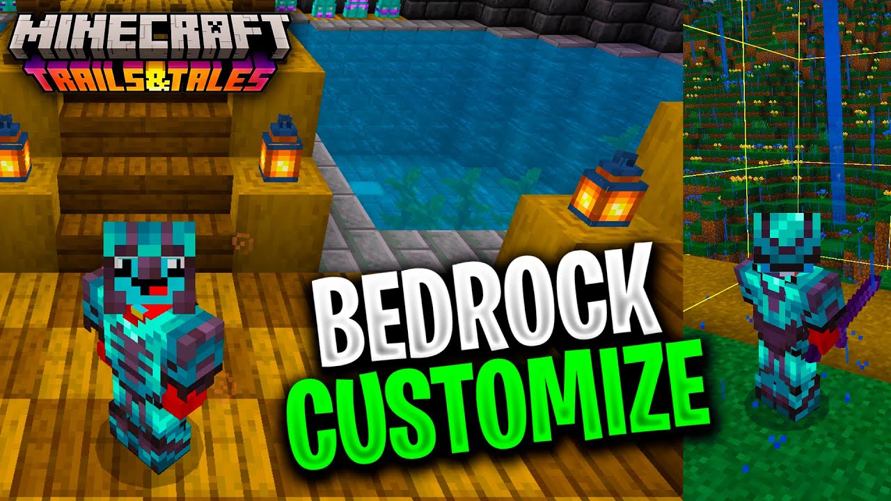 🔔 ACTUALIZACION BEDROCK CUSTOMIZE para MINECRAFT BEDROCK 1.20.41 - YouTube