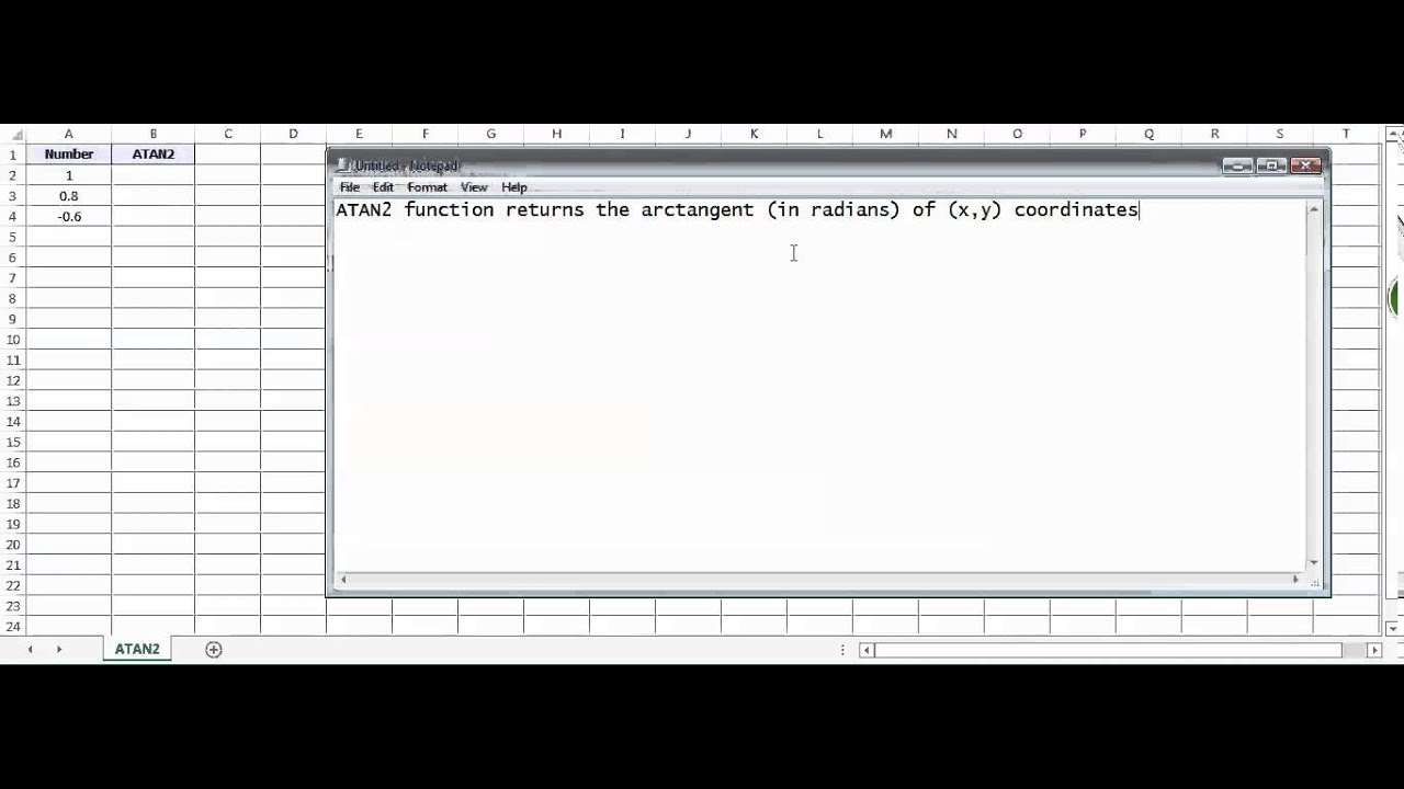 Excel ATAN2 Function How To Use ATAN2 Function YouTube excel-atan2-function-how-to-use-atan2-function-youtube