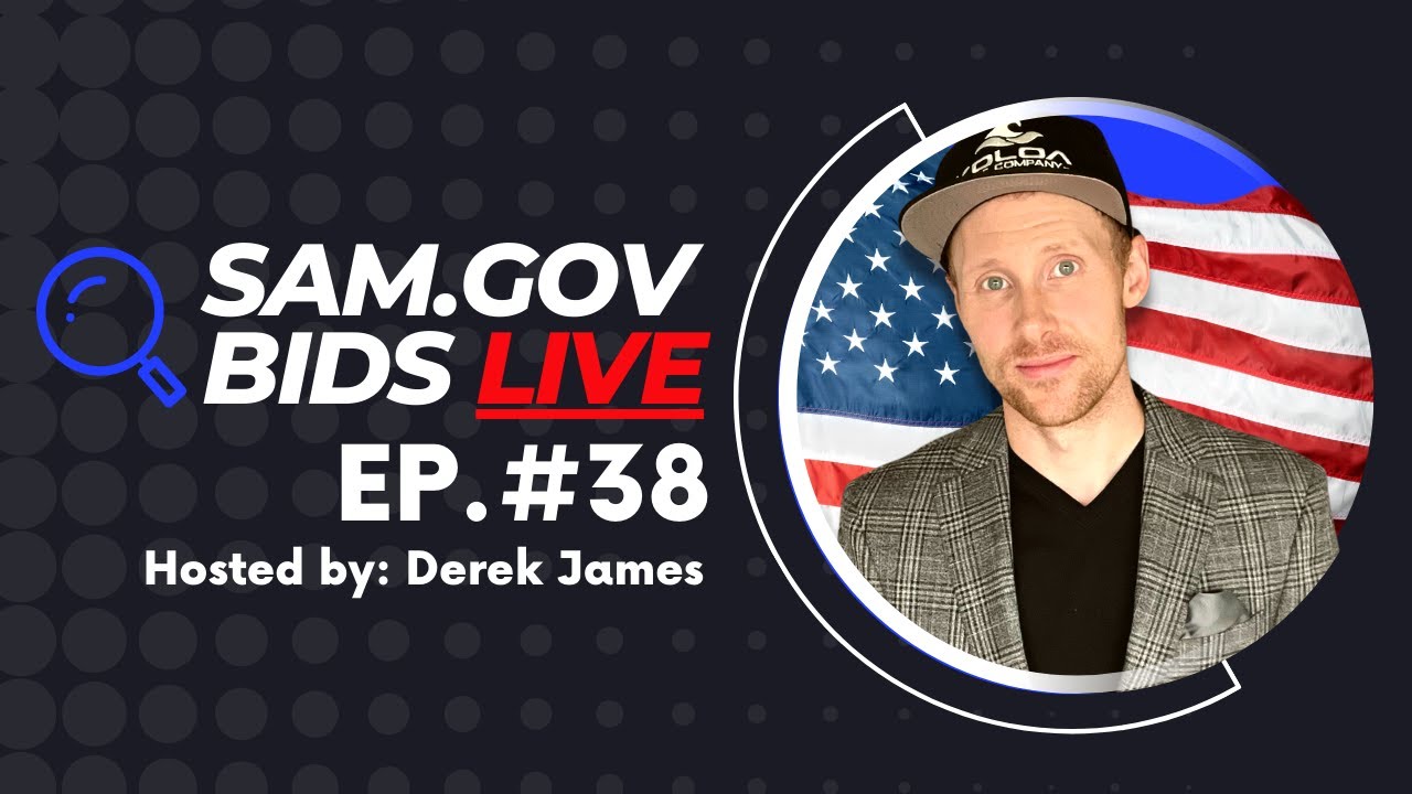 🔴 SAM.gov Bids LIVE | Ep. #38 | Federal Government Contracts ...