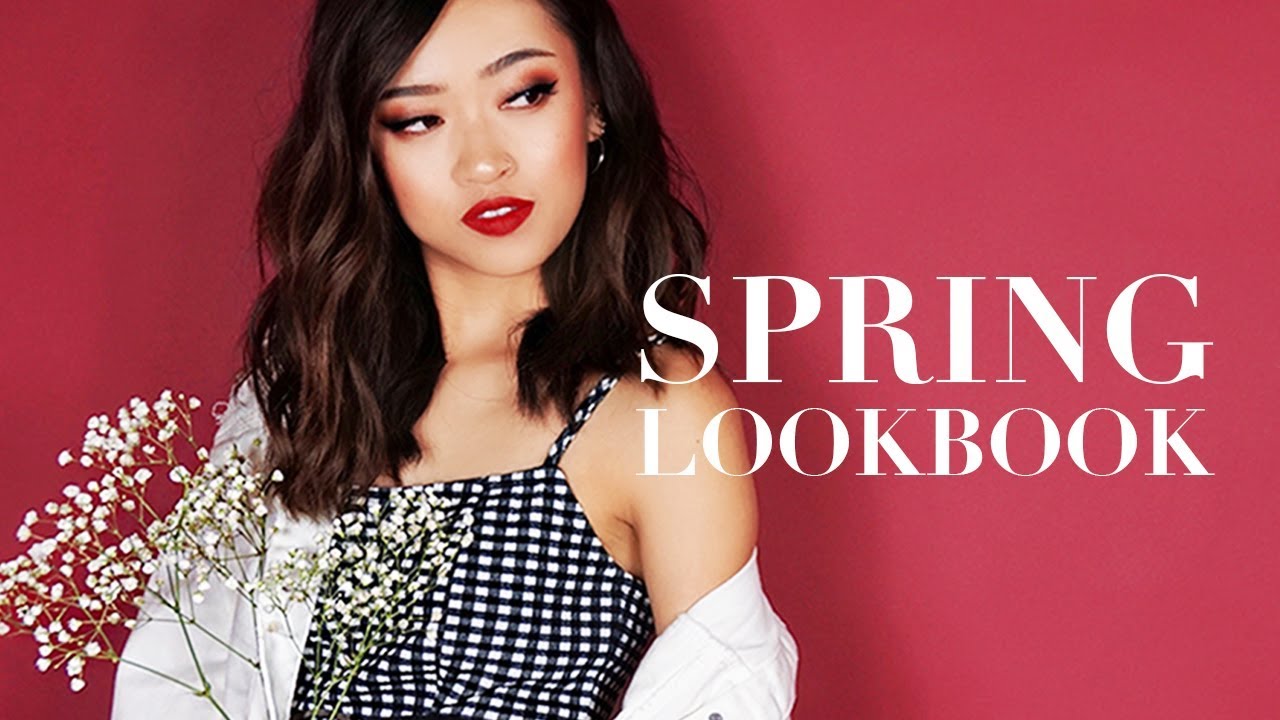 SPRING LOOKBOOK - YouTube