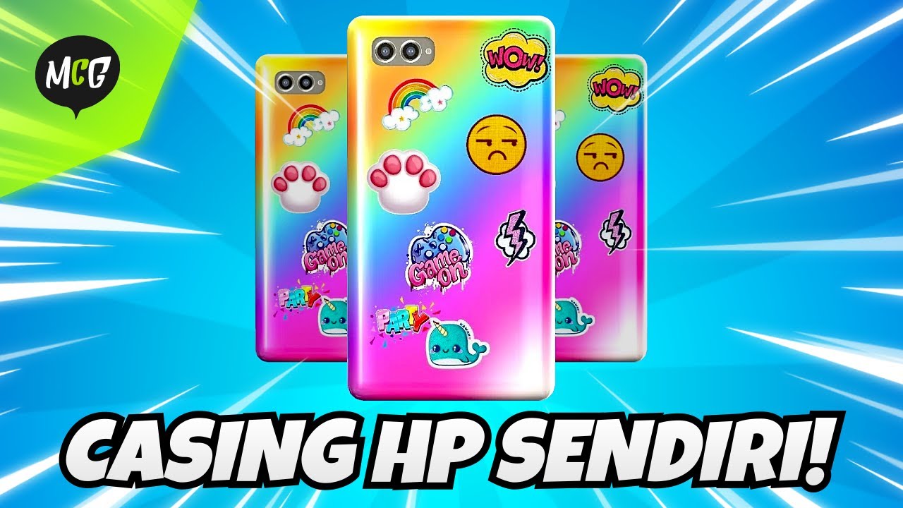 Buat Casing Handphone Sendiri! - Phone Case DIY - YouTube