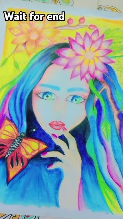 Watch full video#beautiful drawing#@QUEEN_ART-786 - YouTube Watch full video#beautiful drawing#@QUEEN_ART-786 - YouTube