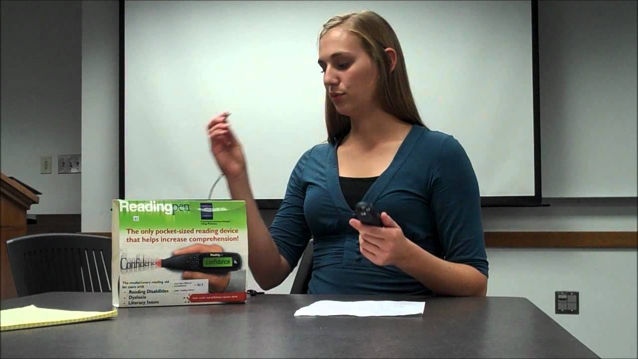 The Reading Pen, Assistive Technology: Part IV - YouTube