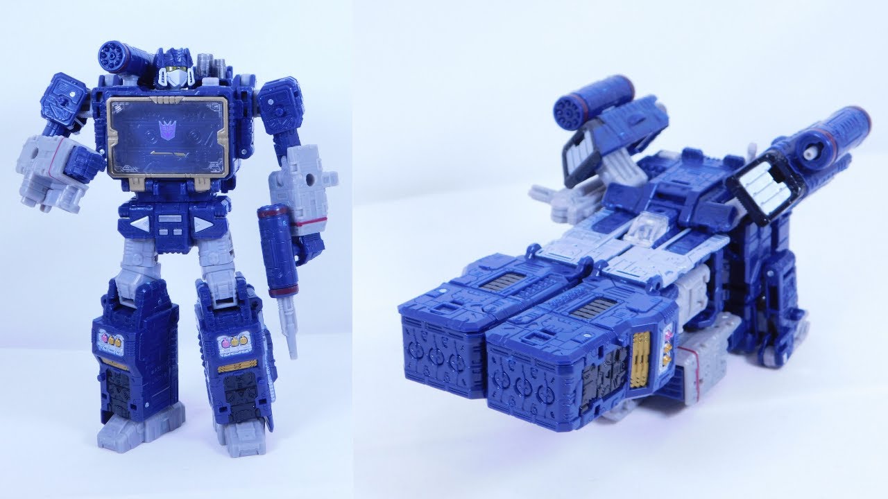 Transformers Legacy Voyager Class Soundwave Review - YouTube