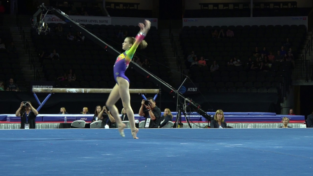Annie Beard - Floor Exercise - 2017 U.S. Classic - Junior Competition ...