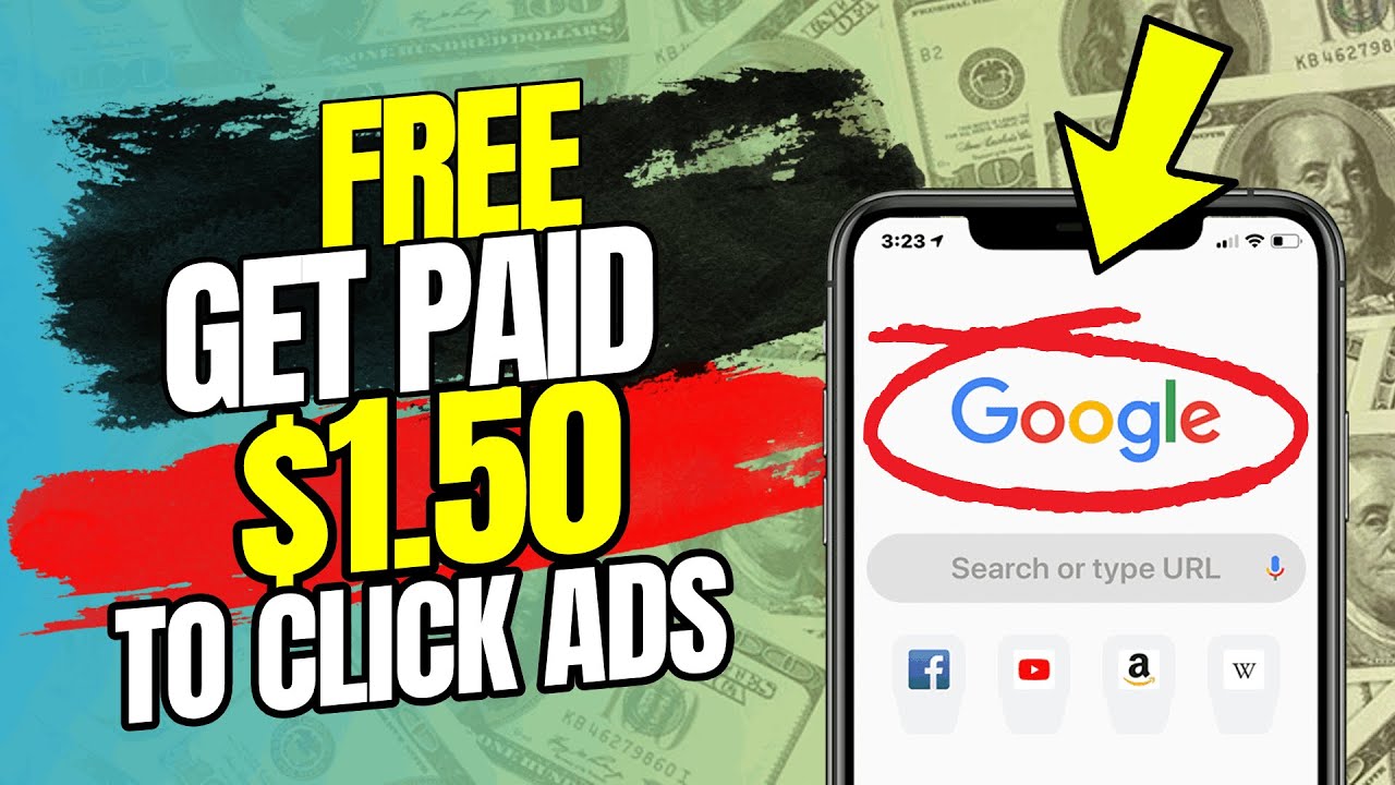 FREE Get Paid To Click On Ads! $1.50 Per Click (Make Money Online ...