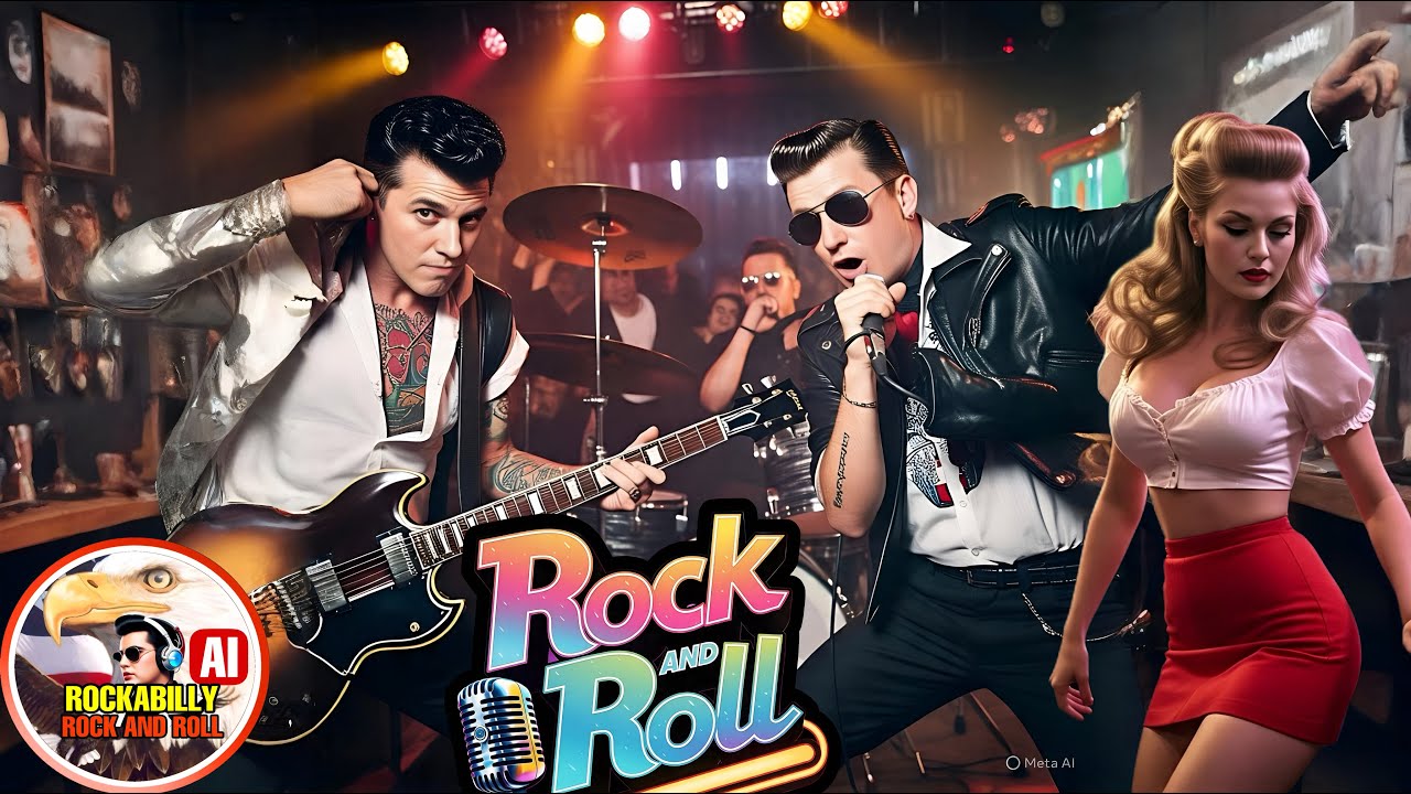 Best Rockabilly Rock and Roll Retro Song AI-Whirlwind Boogie # ...