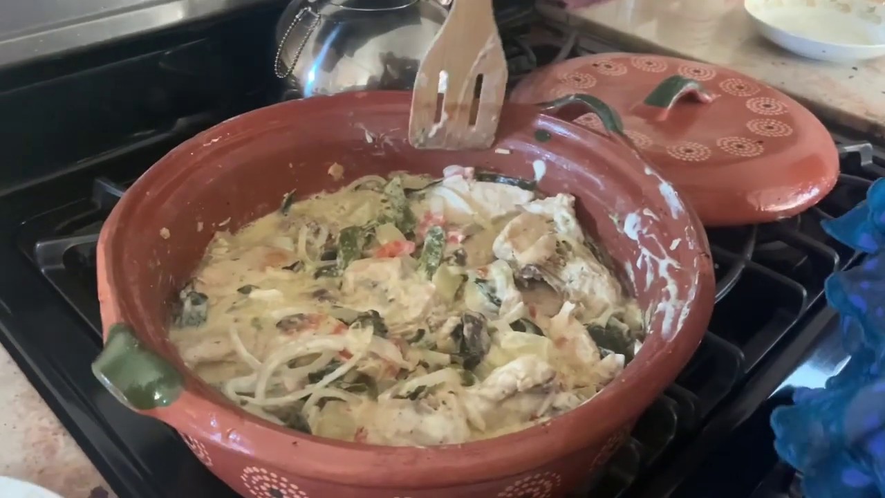 Receta de Pollo en Crema - YouTube