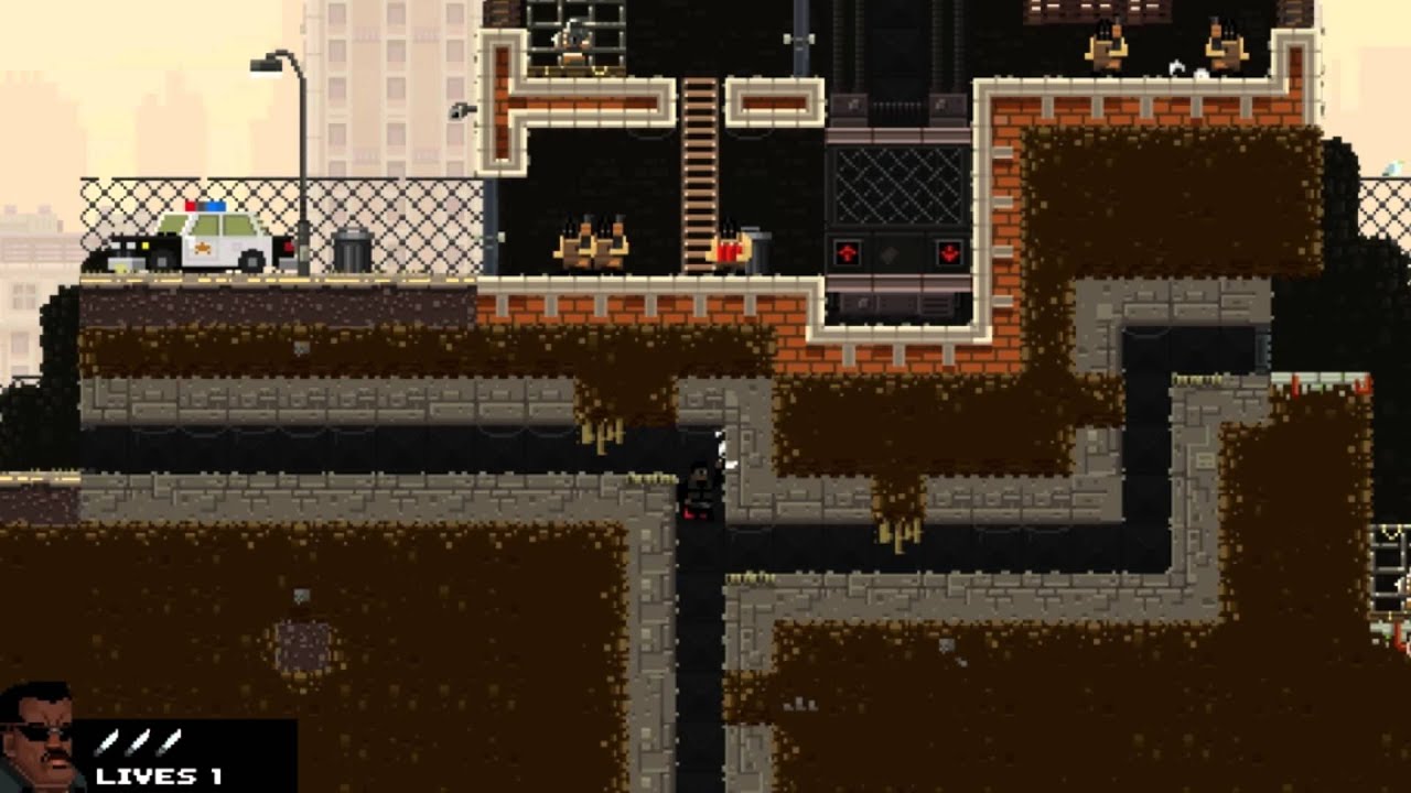 Let's Play ~Broforce~ Episode -2- In the City, My Foes Fall - YouTube