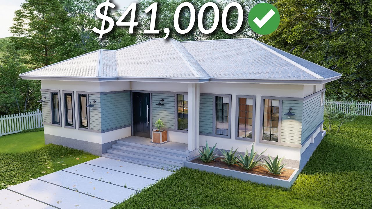 (8x12 Meters) Modern House Design | 3 Bedrooms House Tour - YouTube