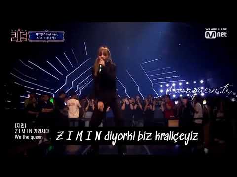 [Türkçe Altyazılı]AOA (에이오에이) Queendom Egotistic Cover/Jimin Rap Part🔥