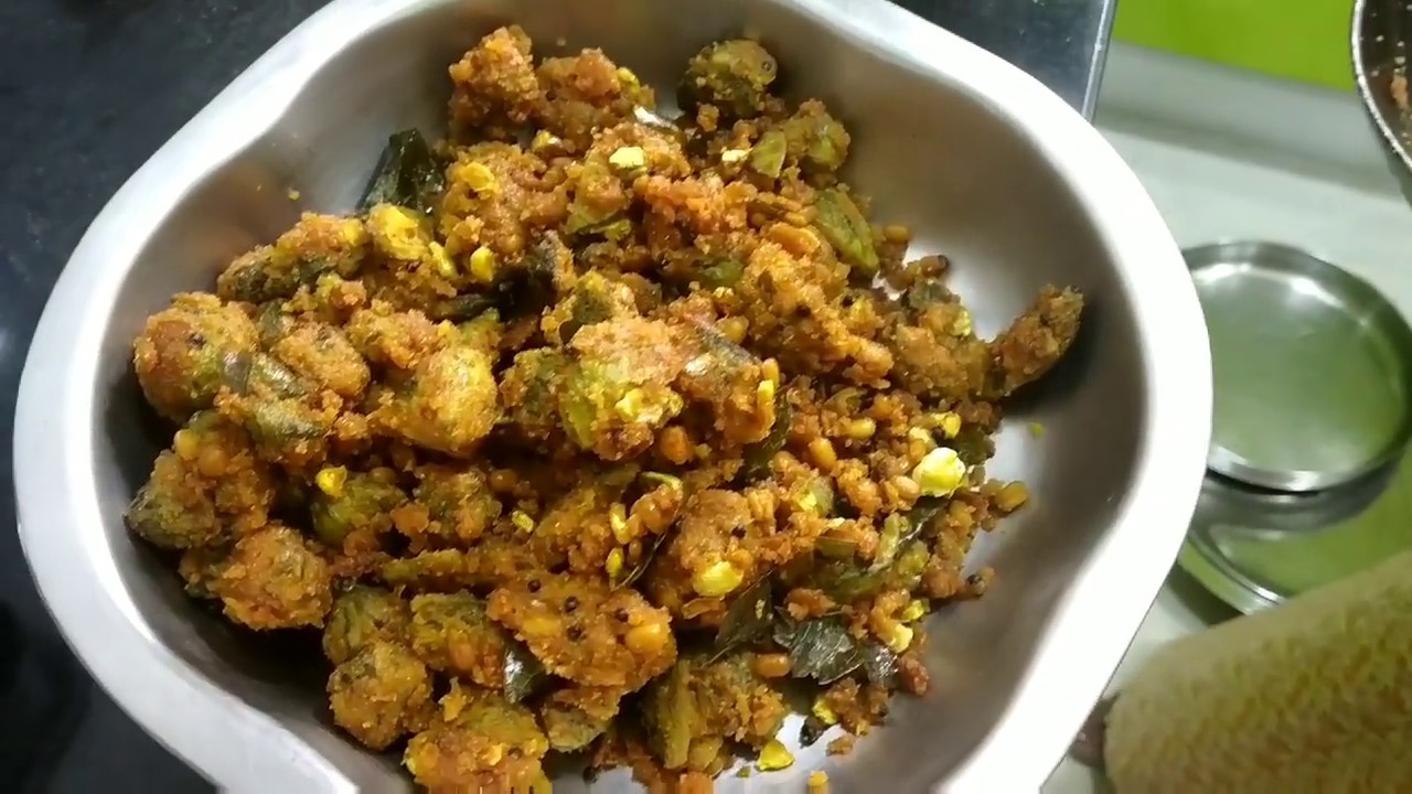 Midhi Pavakkai poriyal / Midhi Pavakkai curry / Baby Bitter gourd fry ...