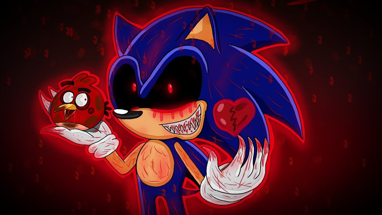 Sonic the Hedgehog becomes Sonic.EXE /Animation short. #Sonicexe # ...