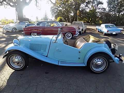 1952 MG TD - American Classics and Hot Rods - YouTube