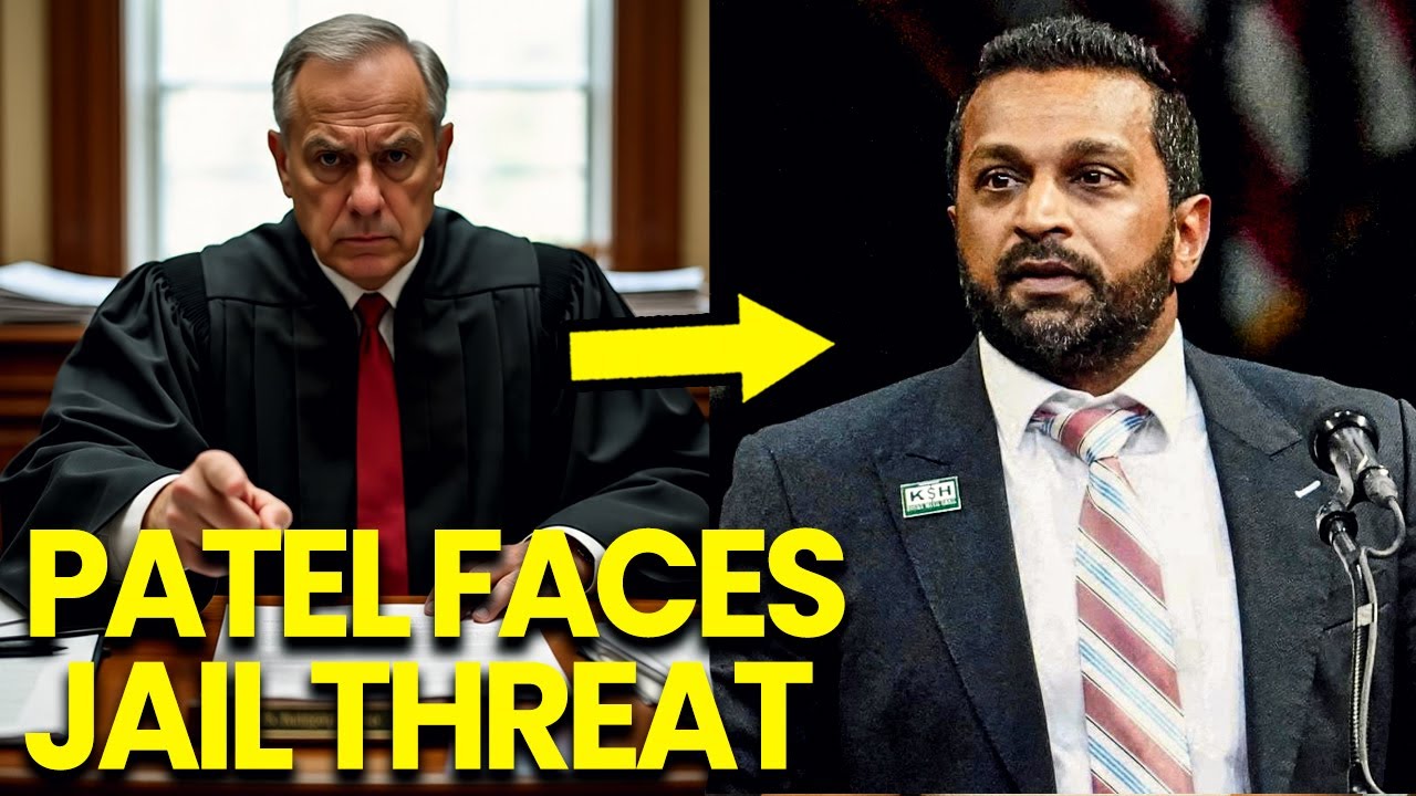 Kash Patel CRUMBLES as Judge Delivers FINAL Warning Before Jail - YouTube