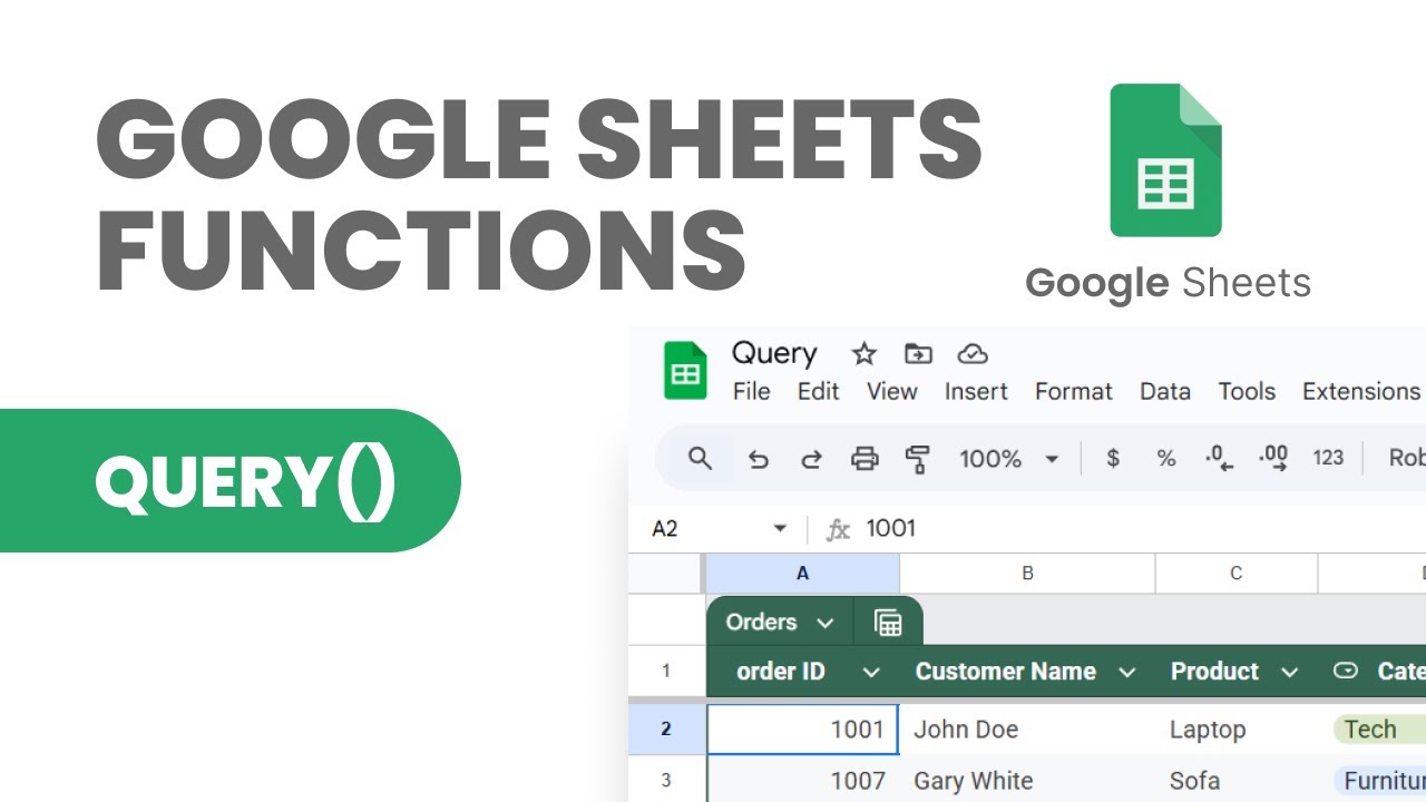 Mastering the QUERY Function in Google Sheets: Easy Step-by-Step Guide ...