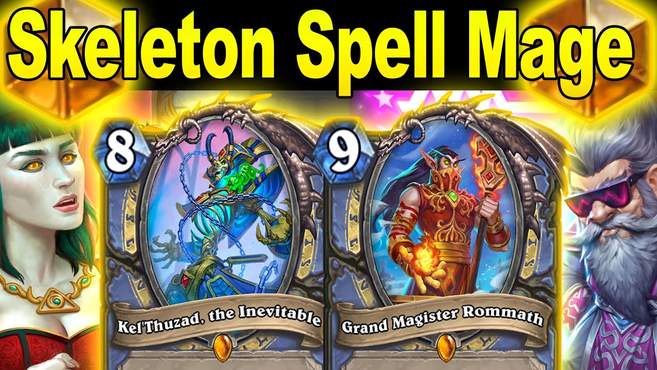 My New Skeletons Spell Mage Is CRAZY Fun To Watch Before Bed At ...